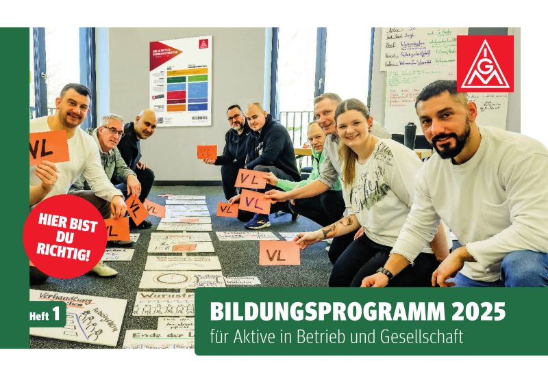 Produktportal der IG Metall